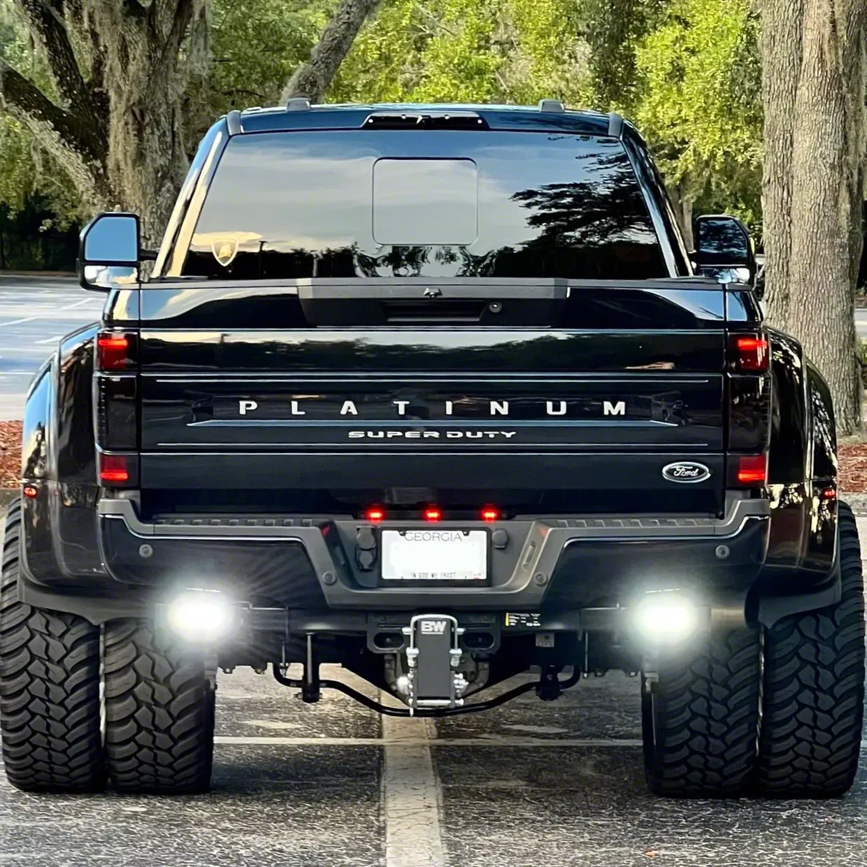 BMC Lights F-350 Super Duty 3-Inch Hitch Bar Lighting Kit with Rigid 6 ...