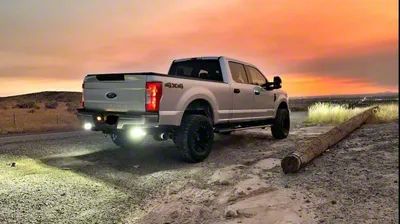 BMC Lights F-350 Super Duty 3-Inch Hitch Bar Lighting Kit with Rigid 6 ...