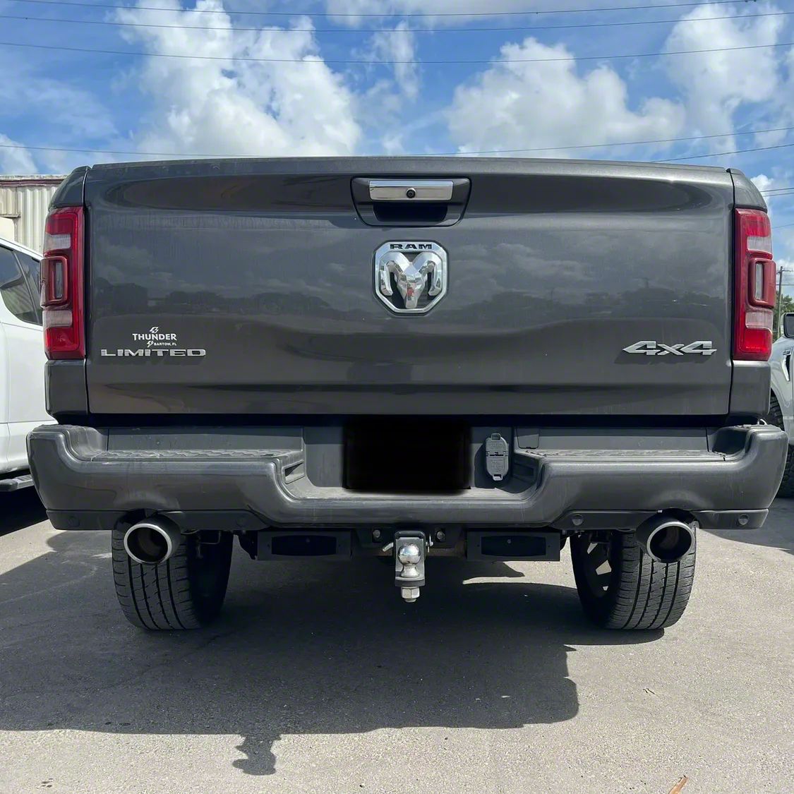 BMC Lights RAM 1500 3-Inch Hitch Bar Lighting Kit with Rigid 6-Inch ...