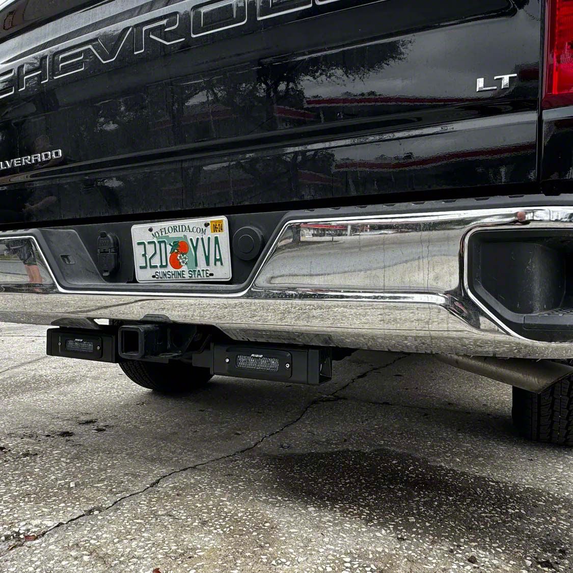 BMC Lights Silverado 1500 3-Inch Hitch Bar Lighting Kit with Rigid 6 ...