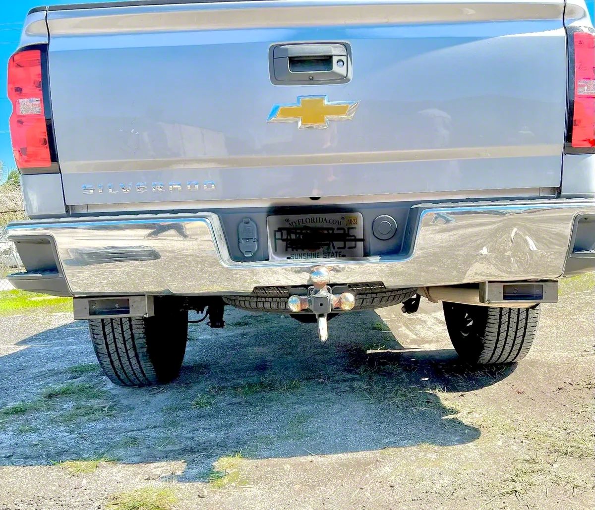 BMC Lights Silverado 1500 3-Inch Hitch Bar Lighting Kit with Race Sport ...