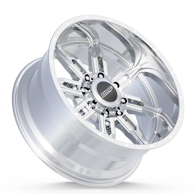 BMF Wheels RAM 2500 Roulette Polished 8-Lug Wheel; 20x10; -25mm Offset ...
