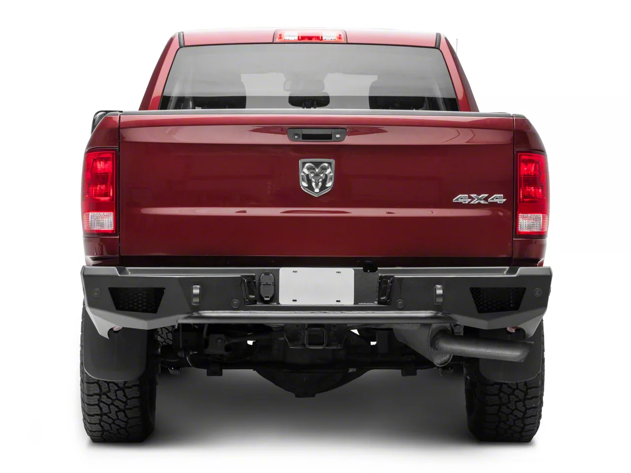 Body Armor 4x4 RAM 3500 Ambush Series Rear Bumper DG-3163 (10-24 RAM ...