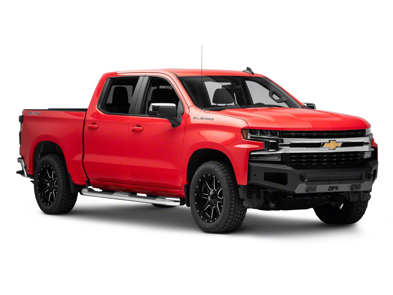 Body Armor 4x4 Silverado 1500 Ambush Series Front Bumper GM-19344 (19 ...