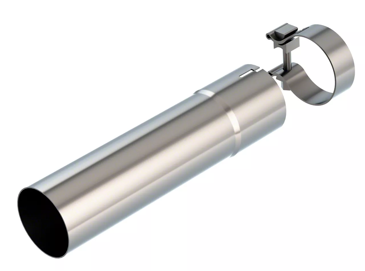 Borla Silverado 1500 S-Type Single Exhaust System with Black Chrome Tip ...