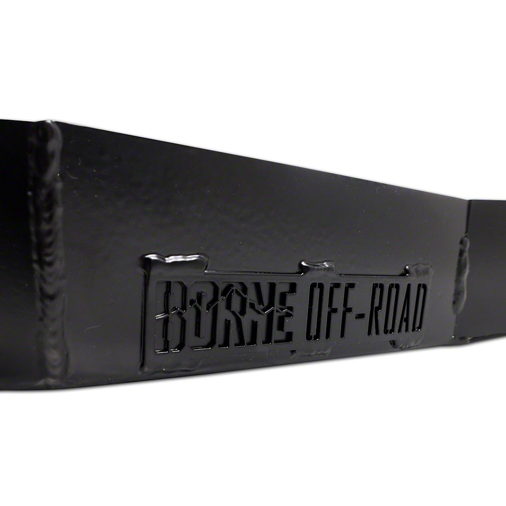 Borne Off-Road F-150 36-Gallon Fuel Tank Skid Plate; Black BNSD-F35T ...