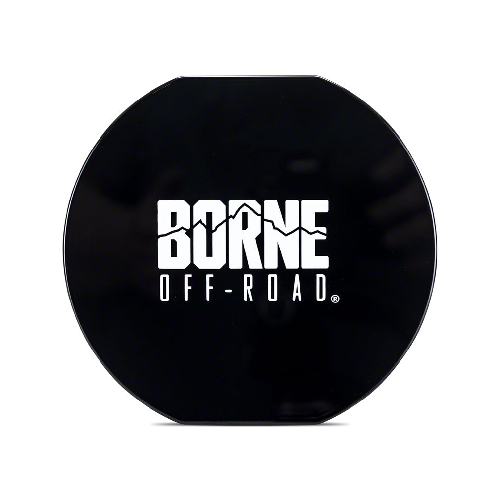 Borne Off-Road F-150 7-Inch Round Light Cover; Black BNLT-COV-RD7BK ...