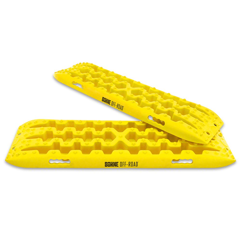 F-250 Super Duty Traction Recovery Boards; Yellow - Free Shipping