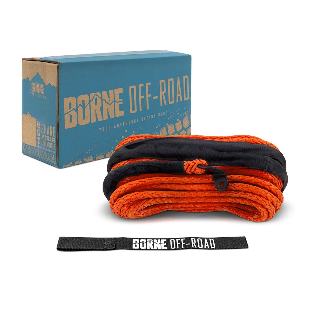 RAM 2500 3/8-Inch x 85-Foot Synthetic Rope; Orange - Free Shipping