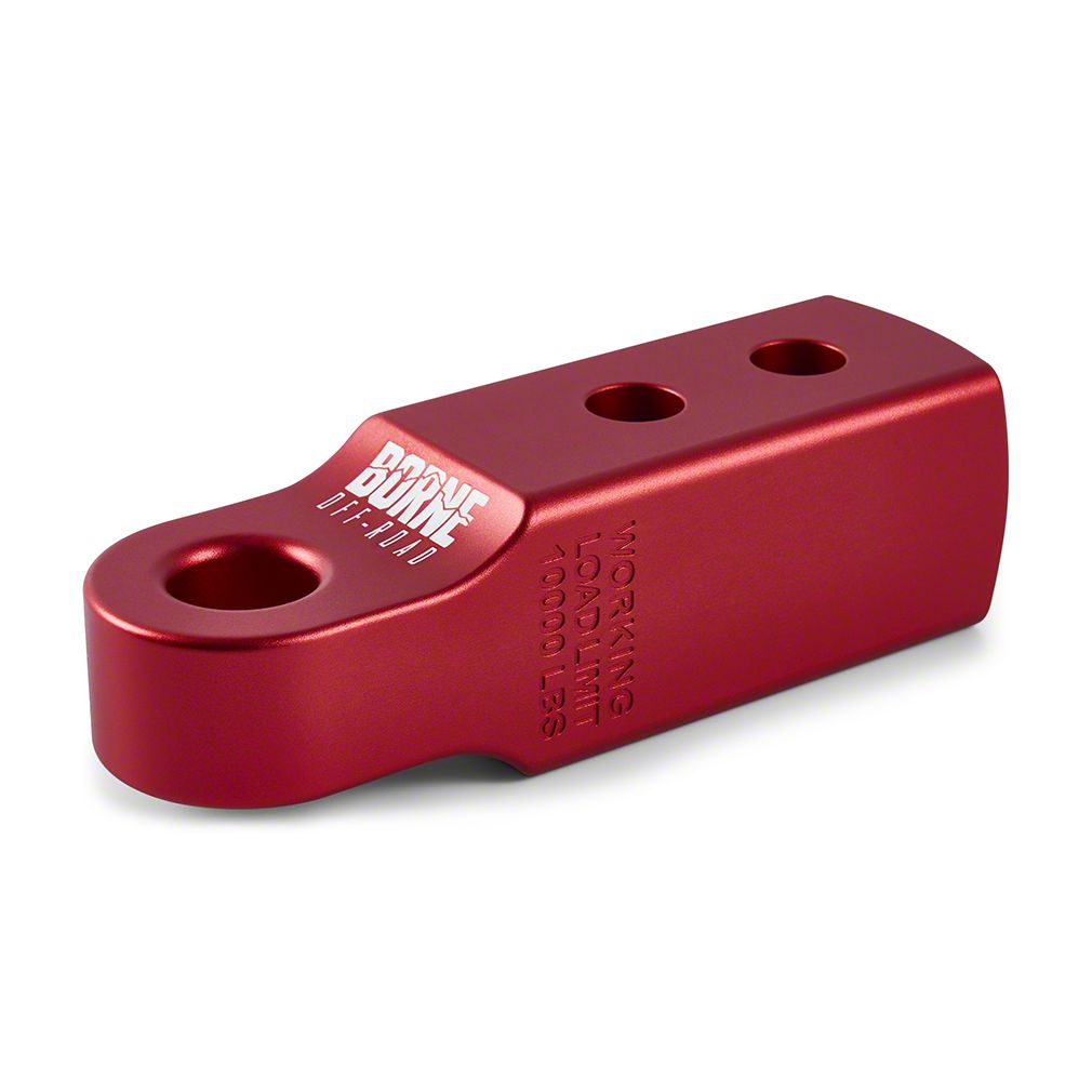 Ranger 2-Inch Receiver Hitch Shackle Mount; Red (Universal; Some ...