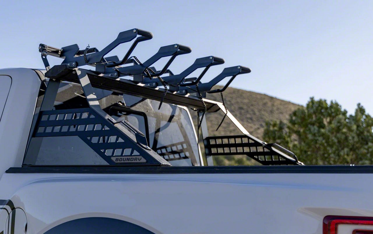 Sierra 3500 TrailBreaker Truck Bed Chase Rack with 2-Moto and 4-Bike ...