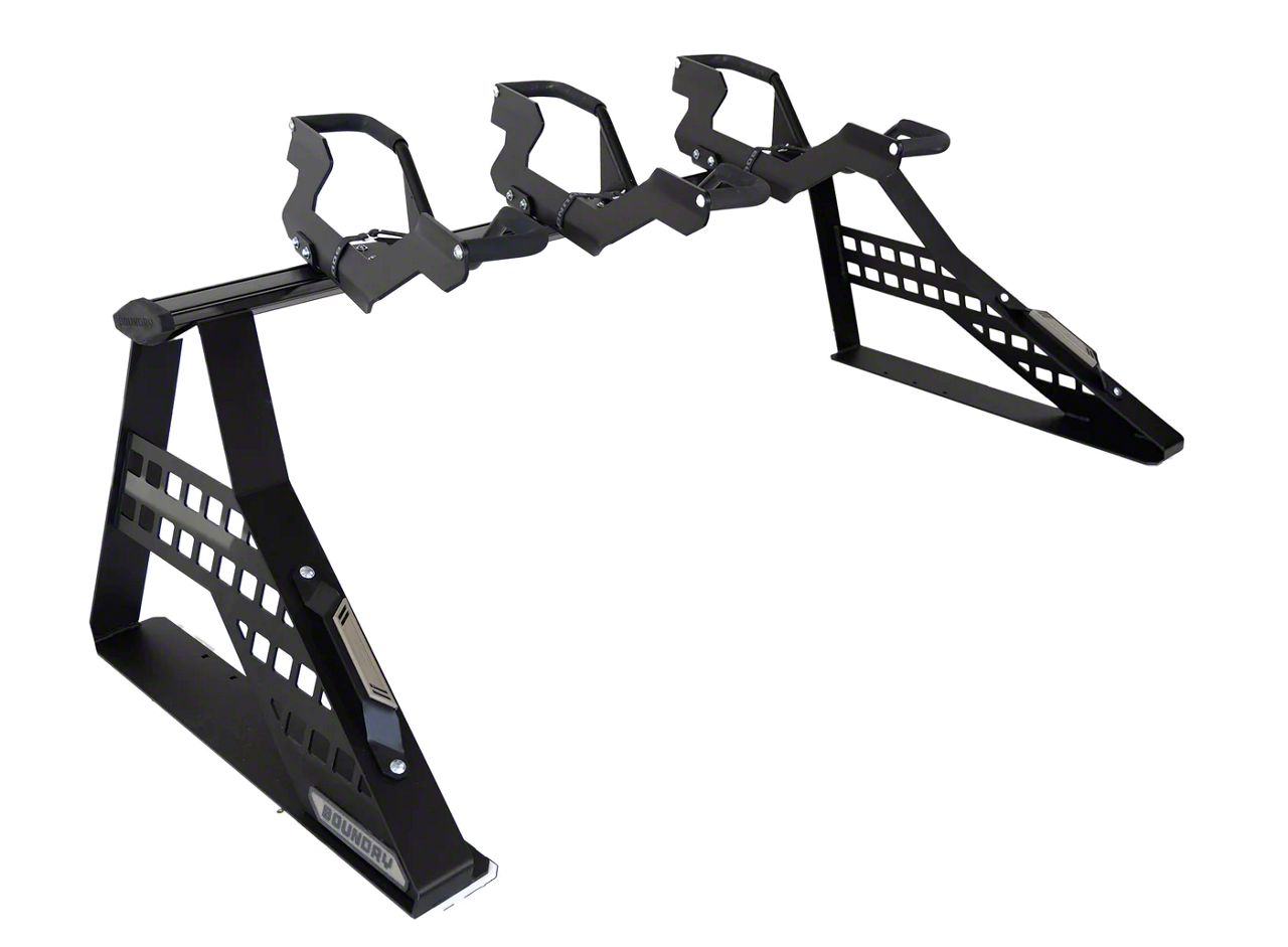 Boundry Silverado 1500 TrailBreaker Truck Bed Chase Rack with 3-Bike ...