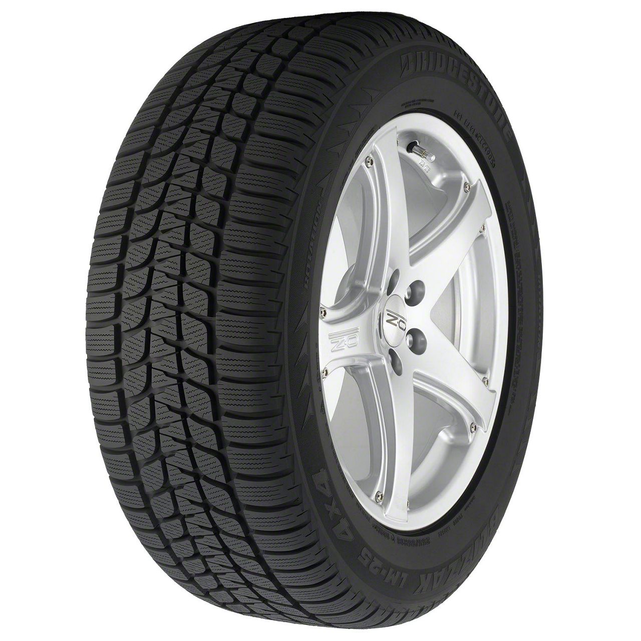 Bridgestone F-350 Super Duty Blizzak LM-25 4X4 RFT Tire BR 096654 (29 ...