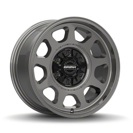 Brink Wheels Colorado Alpine Vivid Titanium 6-Lug Wheel; 17x8.5; 0mm ...