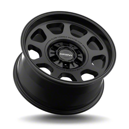 Brink Wheels Silverado 1500 Alpine Nocturnal Black 6-Lug Wheel; 17x8.5 ...