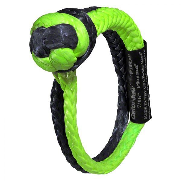 Bubba Rope Ranger 7/16-Inch Gator-JawPro Green/Black Shackle ...