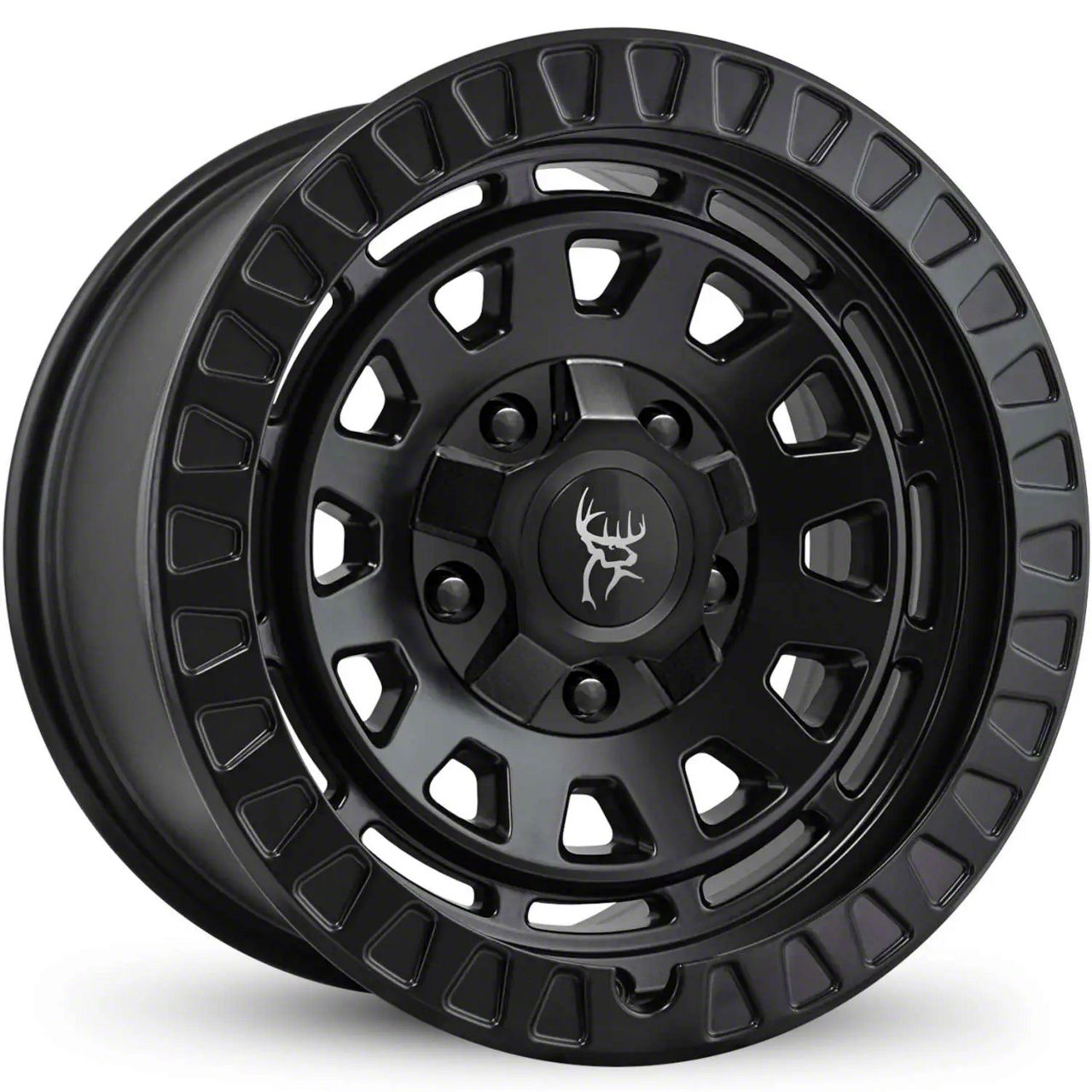 Buck Commander F-150 Venture All Satin Black Wheel; 17x9; 0mm Offset ...