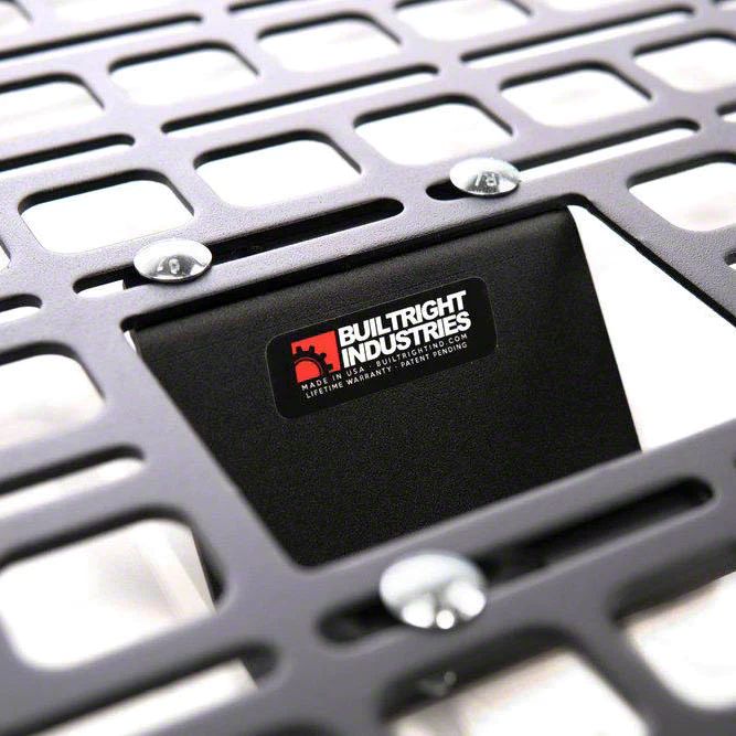 BuiltRight Industries F-150 Bedside MOLLE Rack System; 4-Piece Kit with ...