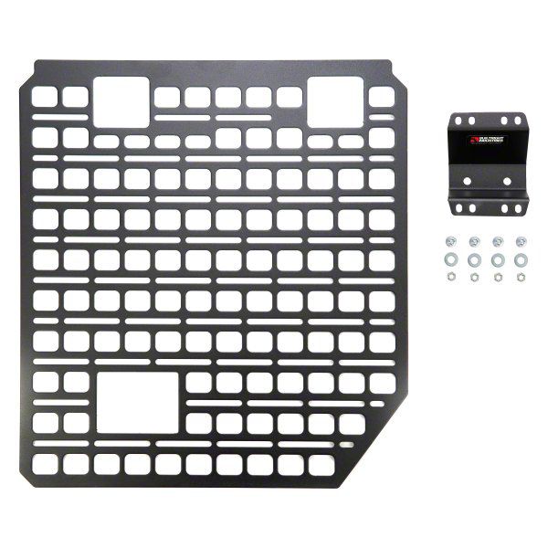 BuiltRight Industries F-150 Bedside MOLLE Rack System; Rear Panel ...