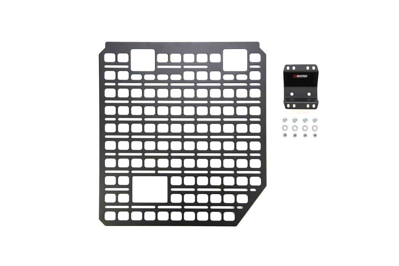 BuiltRight Industries F-150 Bedside MOLLE Rack System; Rear Panel ...