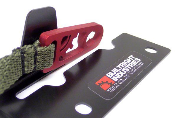 BuiltRight Industries F-150 Rear Seat Release Kit; Olive Strap 100115 ...