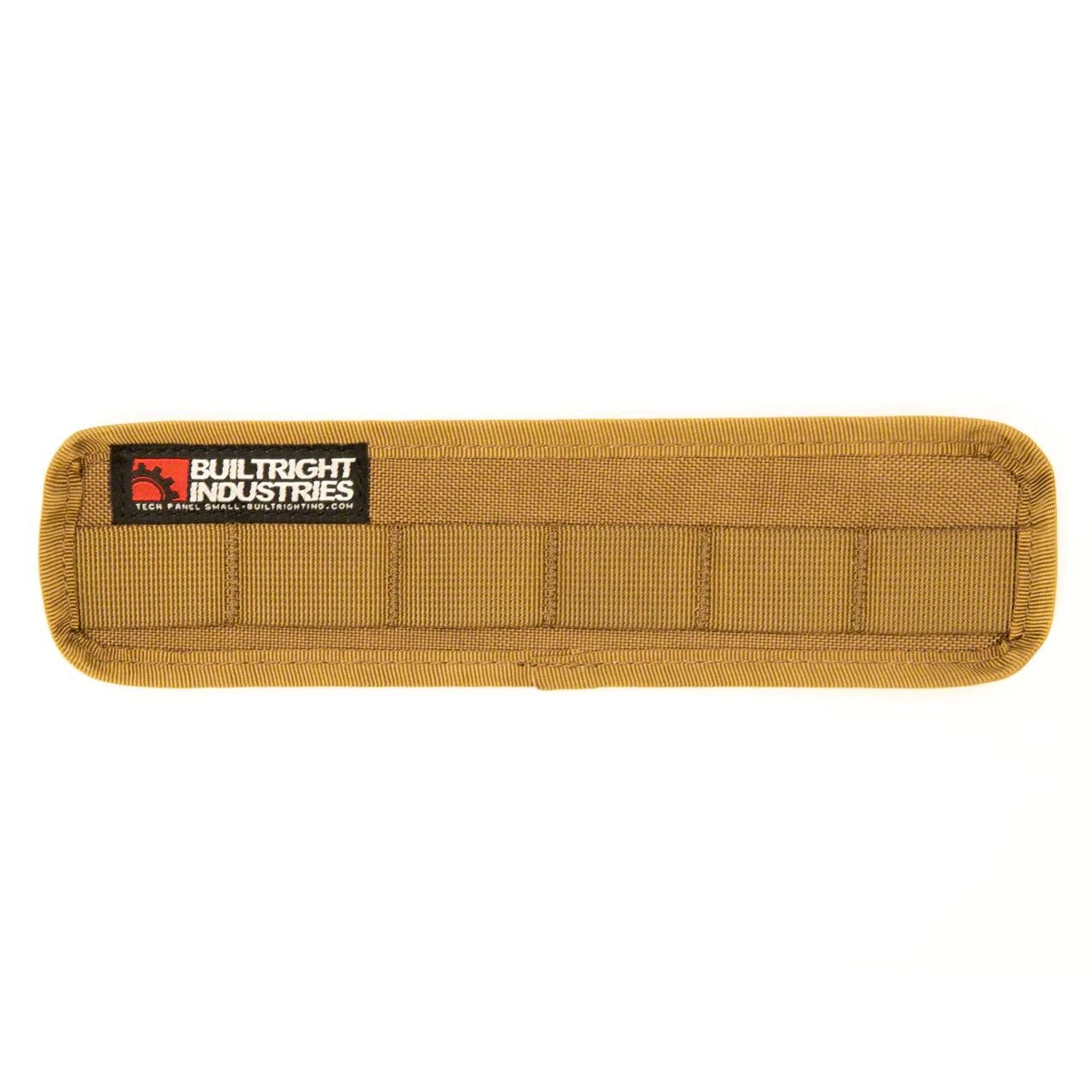 BuiltRight Industries F-150 Velcro Tech MOLLE Panel; 9.50-Inch x 2.50-Inch; Tan 105020 ...