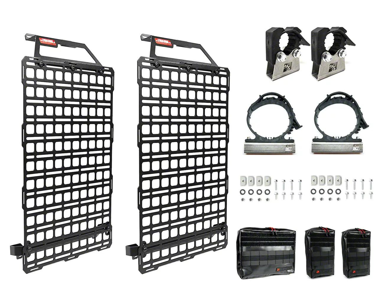 F-250 Super Duty Seat Back MOLLE Panel; Stage 2 Kit (17-26 F-250 Super ...