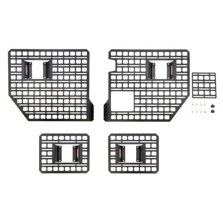 BuiltRight Industries F-350 Super Duty Bedside MOLLE Rack System; 4 ...