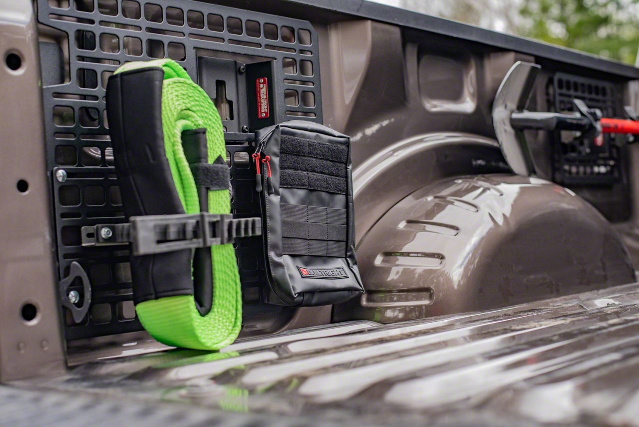 BuiltRight Industries F-350 Super Duty Bedside MOLLE Rack System; Stage ...