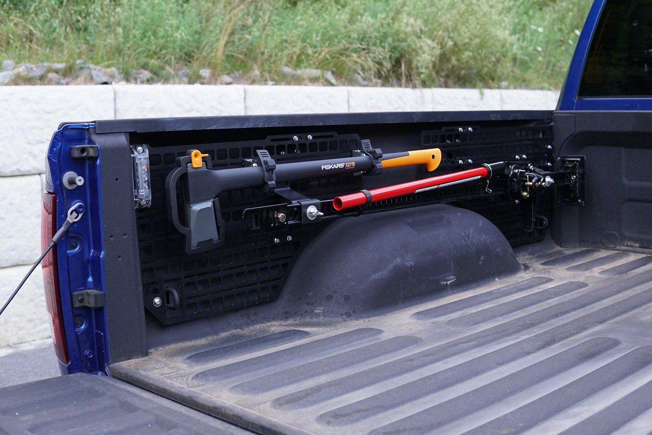 RAM 3500 Bedside MOLLE Rack System; Stage 1 Kit (10-18 RAM 3500 w/ 6.4 ...