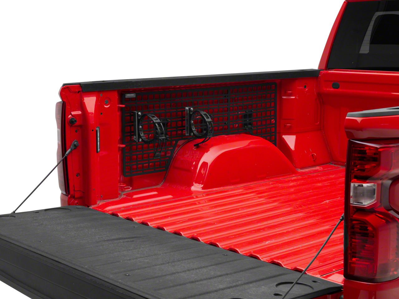 Sierra 1500 Bedside MOLLE Rack System; Stage 1 Kit (19-26 Sierra 1500 w ...