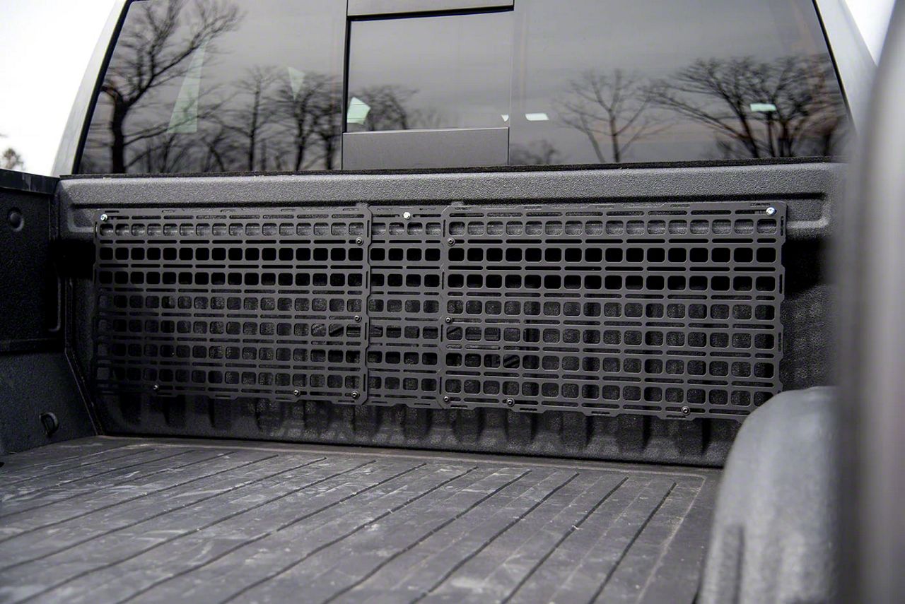 BuiltRight Industries Silverado 1500 Bedside MOLLE Rack System; Cab ...