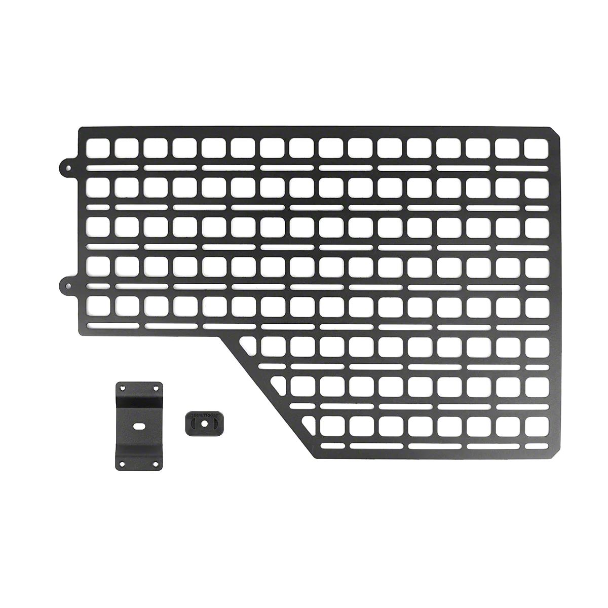 BuiltRight Industries Silverado 1500 Bedside MOLLE Rack System; Front ...