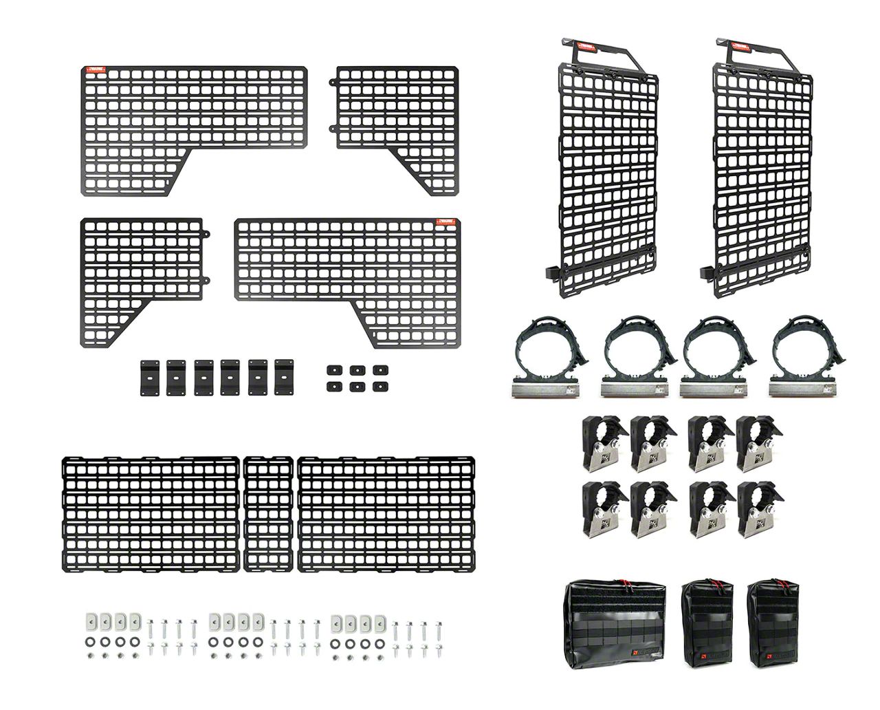 BuiltRight Industries Silverado 1500 Gear Organization MOLLE System ...