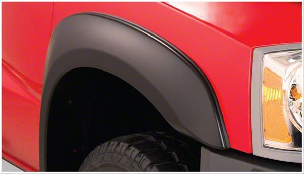 Bushwacker Dakota Extend-A-Fender Flares; Front and Rear; Matte Black ...