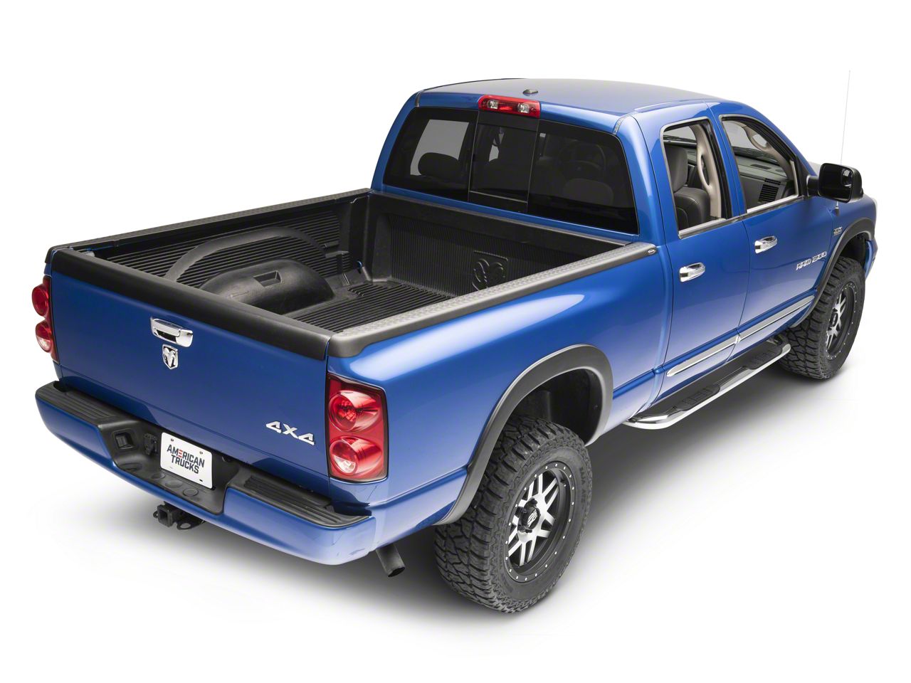 Bushwacker RAM 1500 Diamondback Ultimate BedRail Cap; Matte Black ...