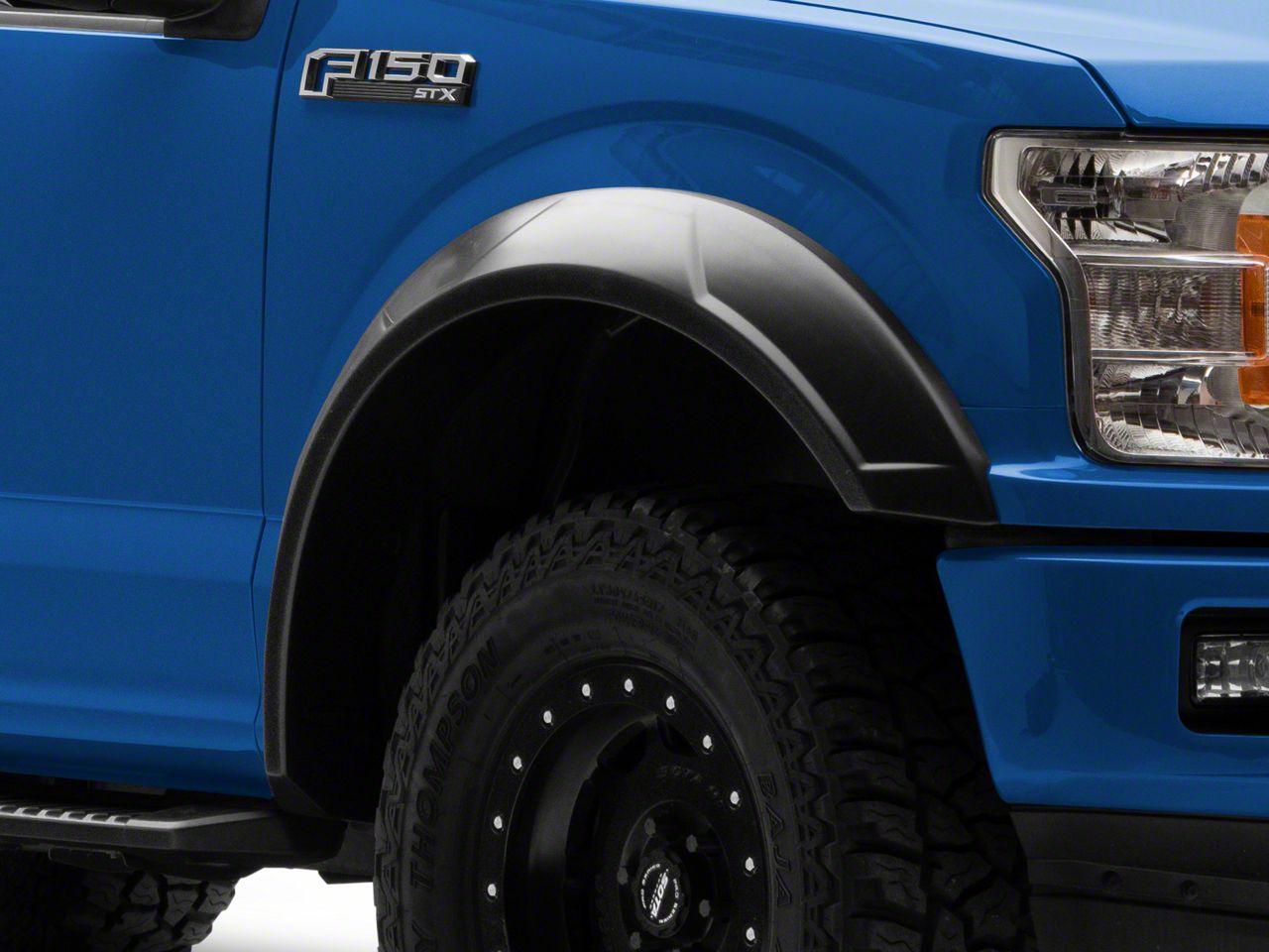Bushwacker F-150 DRT Style Fender Flares; Matte Black 20958-02 (18-20 F ...