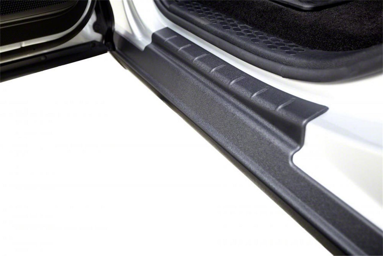 Bushwacker F-150 Trail Armor Rocker Panels; Matte Black 14071 (09-14 F ...