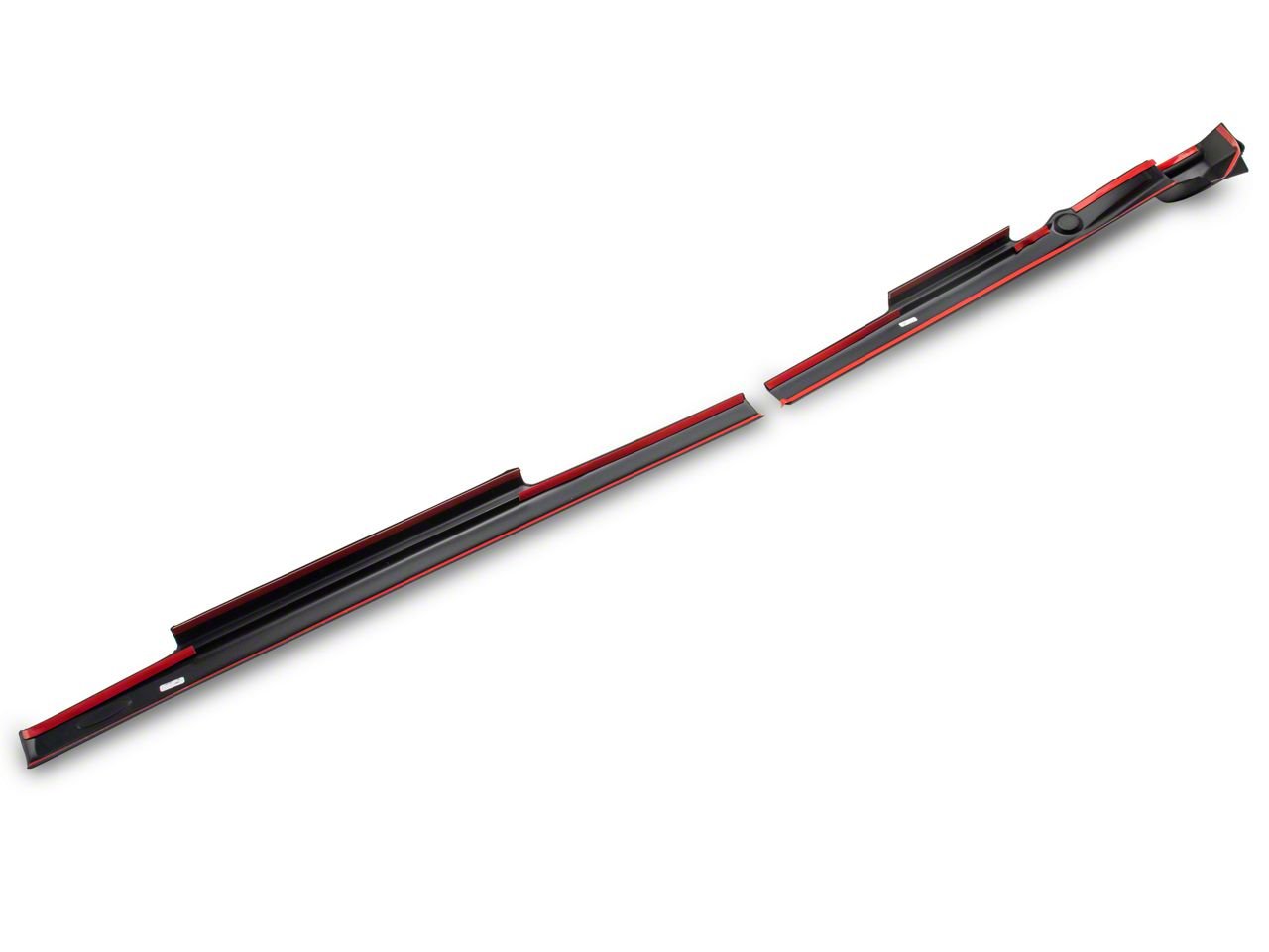 Bushwacker F-150 Trail Armor Rocker Panels; Matte Black 14097 (21-24 F ...