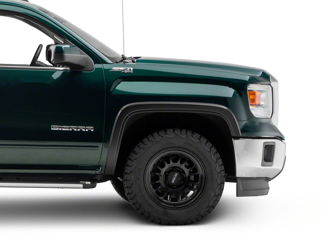 Bushwacker Sierra OE Style Fender Flares - Matte Black S506734 (14-18 ...