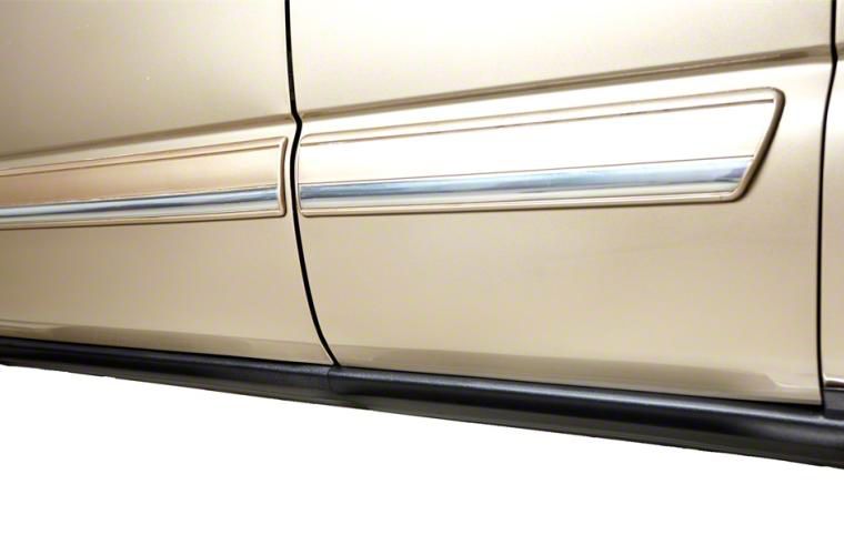 Bushwacker Silverado 1500 Trail Armor Rocker Panels; Matte Black 14079 ...
