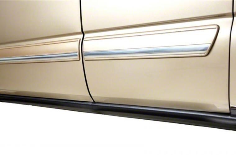Bushwacker Silverado 2500 Trail Armor Rocker Panels; Matte Black 14065 ...