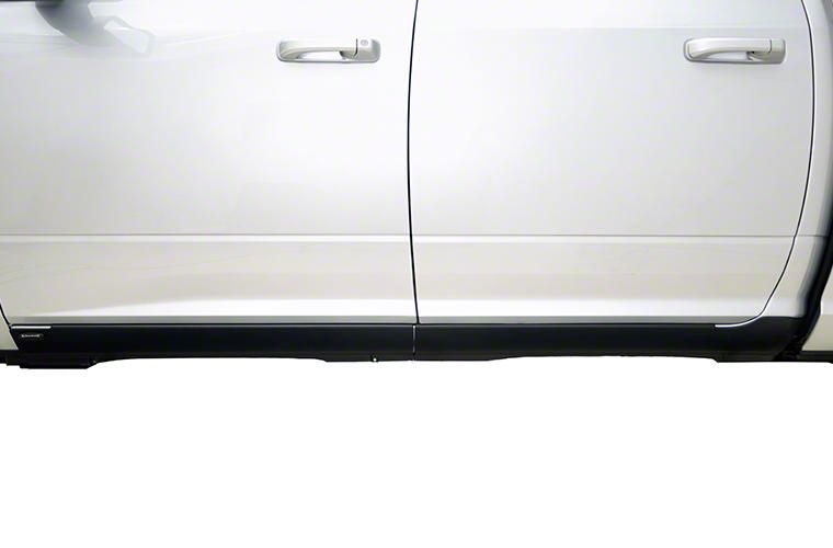 Bushwacker Silverado 2500 Trail Armor Rocker Panels; Matte Black 14073 ...