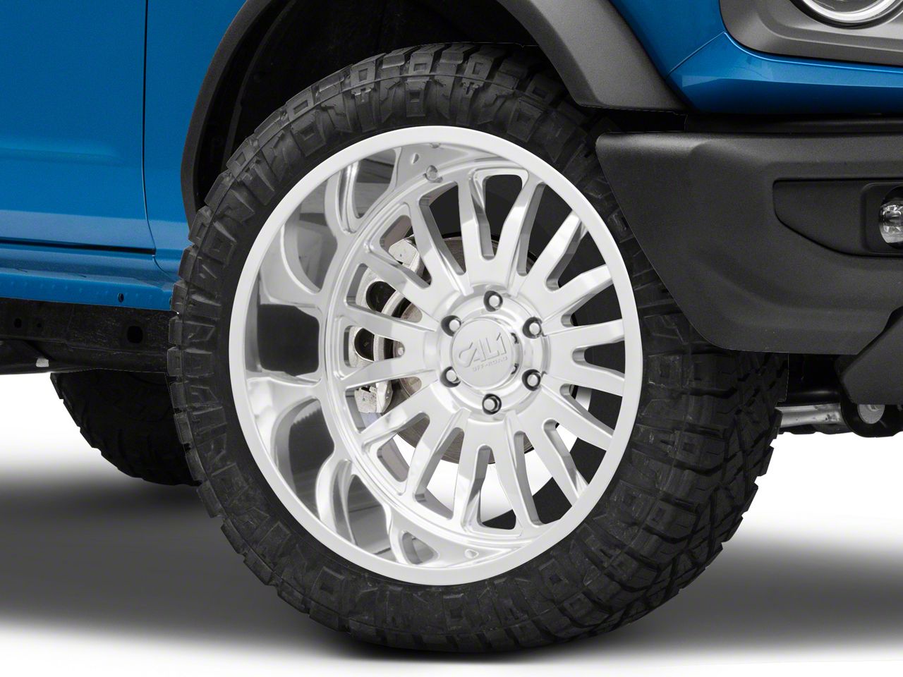 Cali Off-Road F-150 Summit Polished 6-Lug Wheel; 22x12; -51mm Offset ...