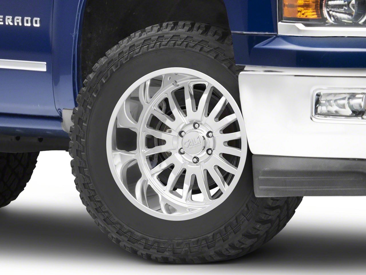 Cali Off-Road Silverado 1500 Summit Polished 6-Lug Wheel; 20x10; -25mm ...