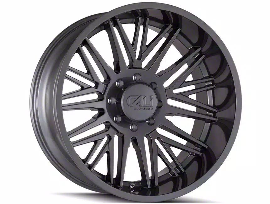 Cali Off-Road Ranger Rawkon Graphite 6-Lug Wheel; 24x12; -51mm Offset ...