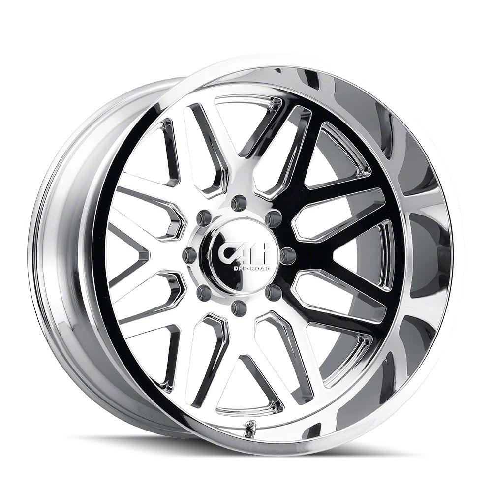 Cali Off-Road F-250 Super Duty Invader Chrome 8-Lug Wheel; 22x12; -51mm ...