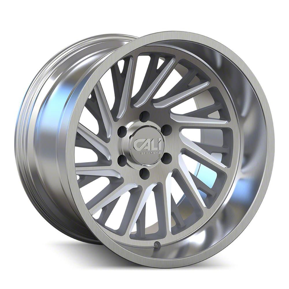 Cali Off-Road F-250 Super Duty Purge Brushed and Clear Coated 8-Lug ...