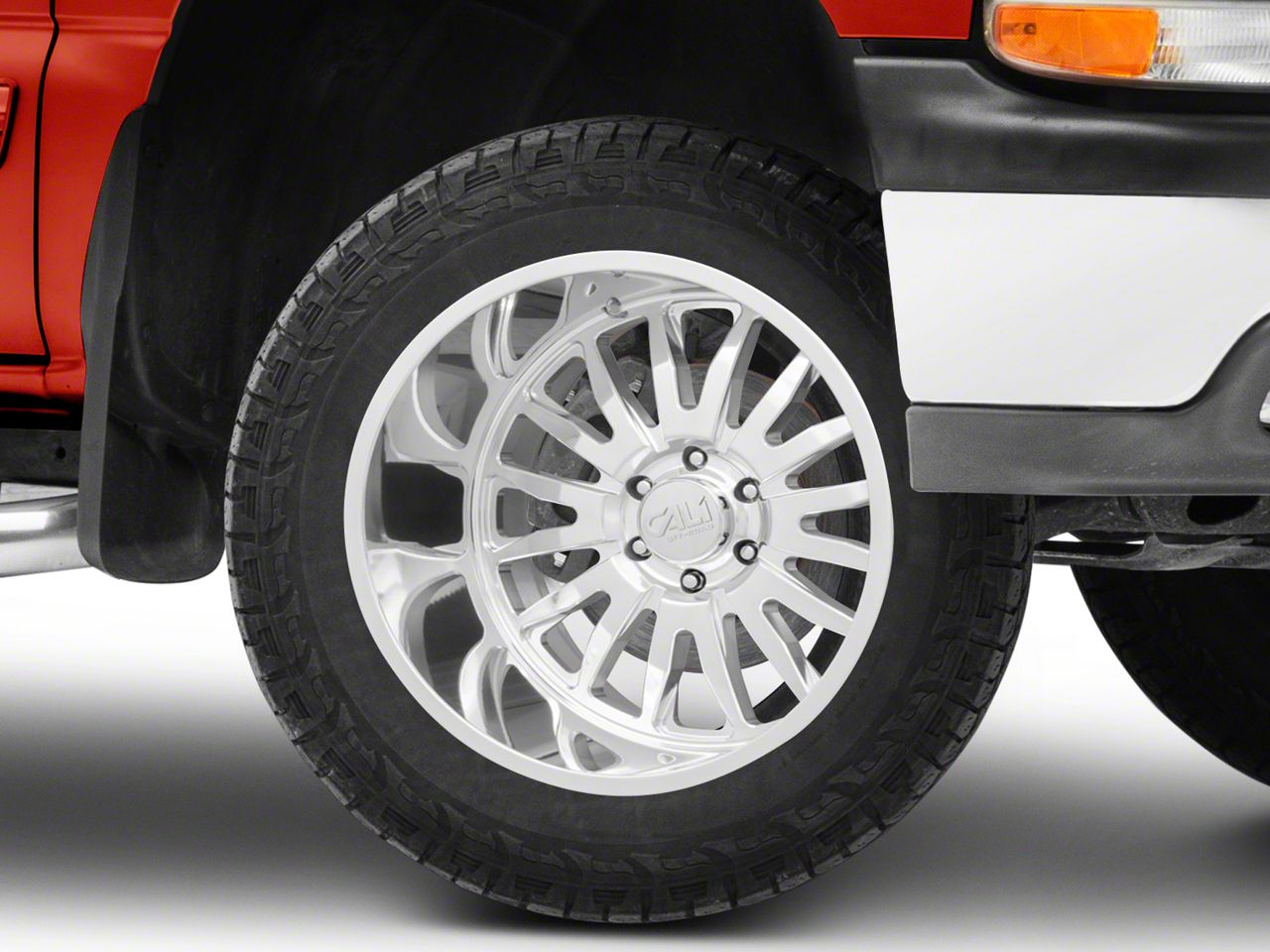 Cali Off-Road Silverado 1500 Summit Polished 6-Lug Wheel; 20x10; -25mm ...