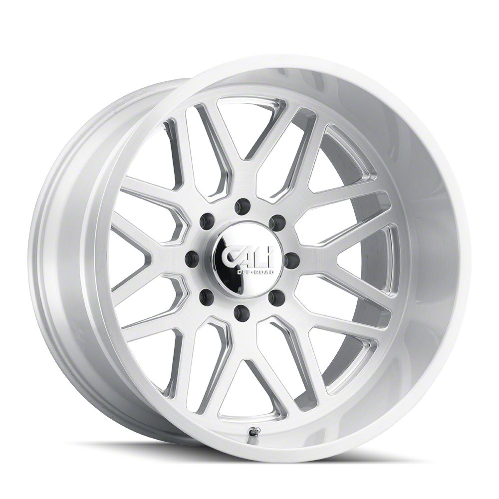 Cali Off-Road RAM 2500 Invader Brushed Milled 8-Lug Wheel; 22x12; -51mm ...